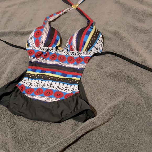 Abiza | Swim | One Piece Bathing Suit Cut Out Sides Runs Small | Poshmark